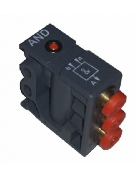 Valvula logica pneumática função Y circuito seletor w3604000002