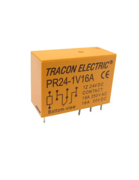 Relé miniatura 2 contactos 24Vdc 5A PR24-2V | ADAJUSA : preço