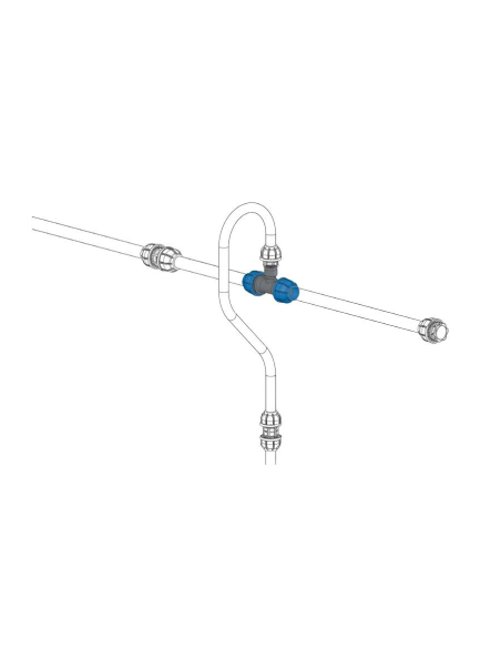 Female T- Elbow union 1/2 tube 25mm Sicomat | ADAJUSA | price
